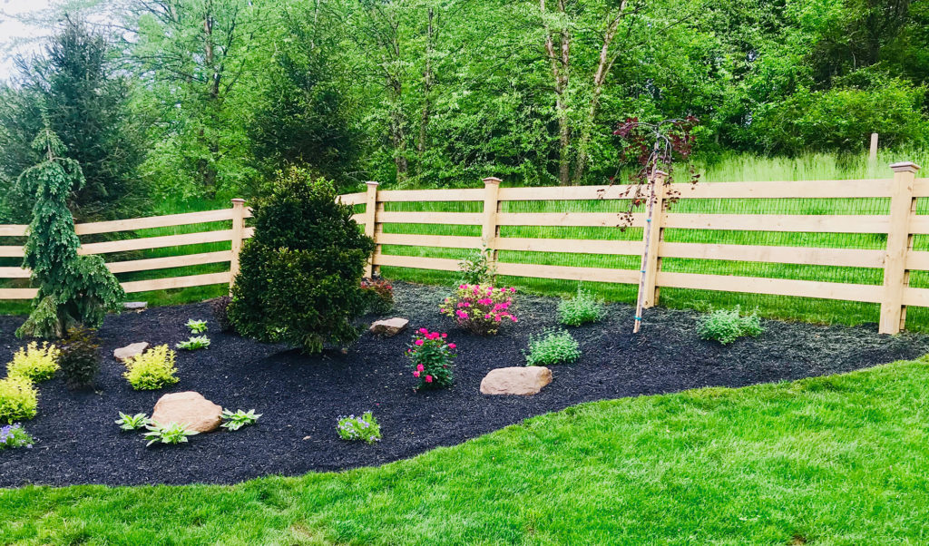 Natural and Treated Split Rail Fences | The Fence Authority