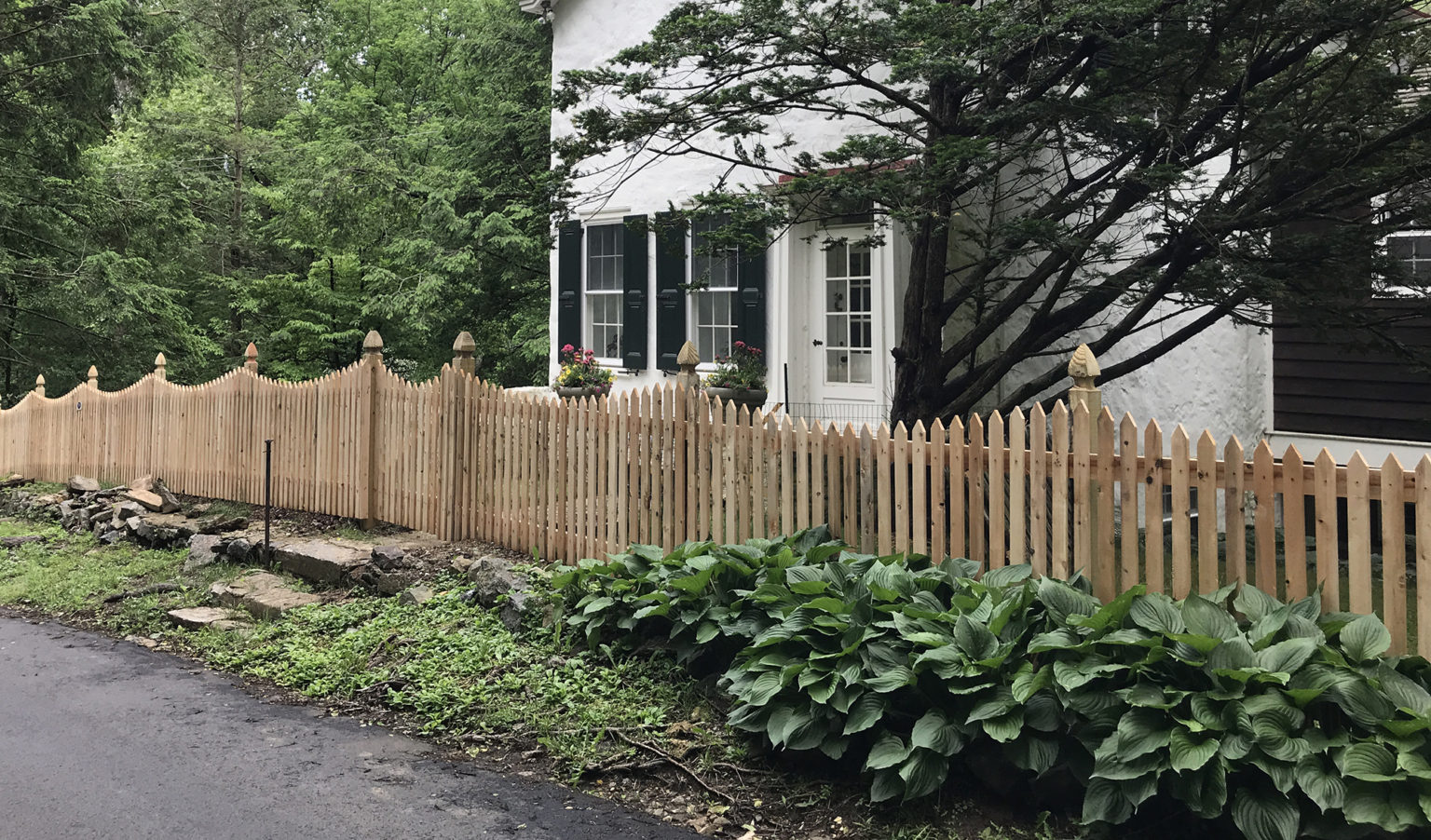 Wood Picket Fences and ActiveYards Picket Fences